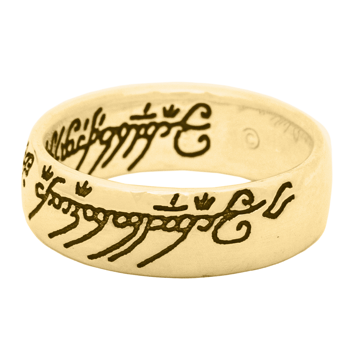 Gold The One Ring of Power from The Lord of the Rings – BJS Inc.