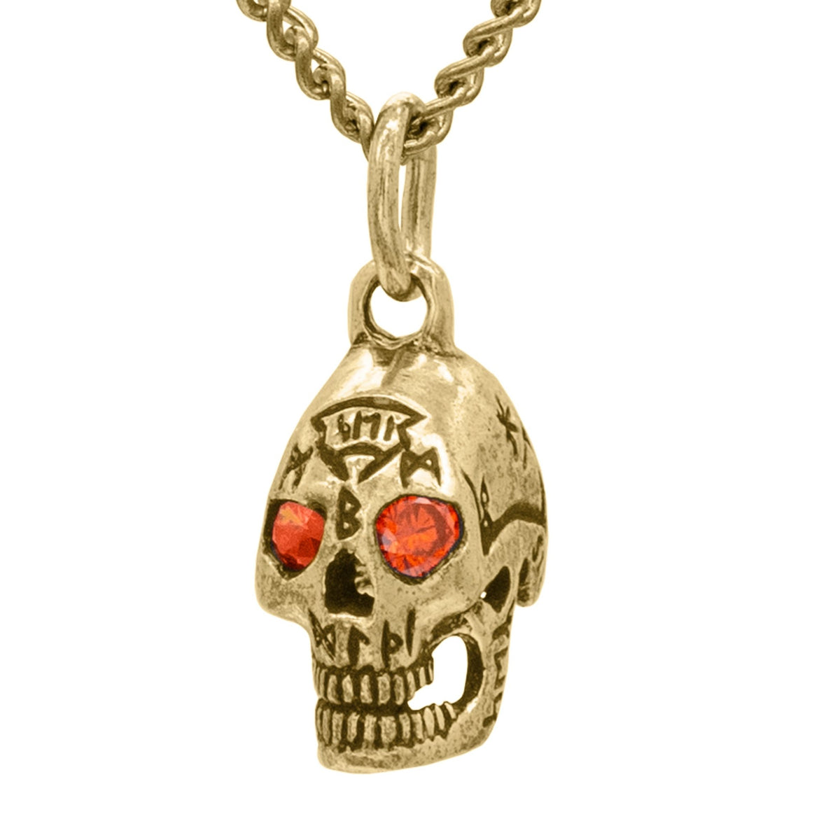 Gold Bob The Skull Pendant from The Dresden Files – BJS Inc.