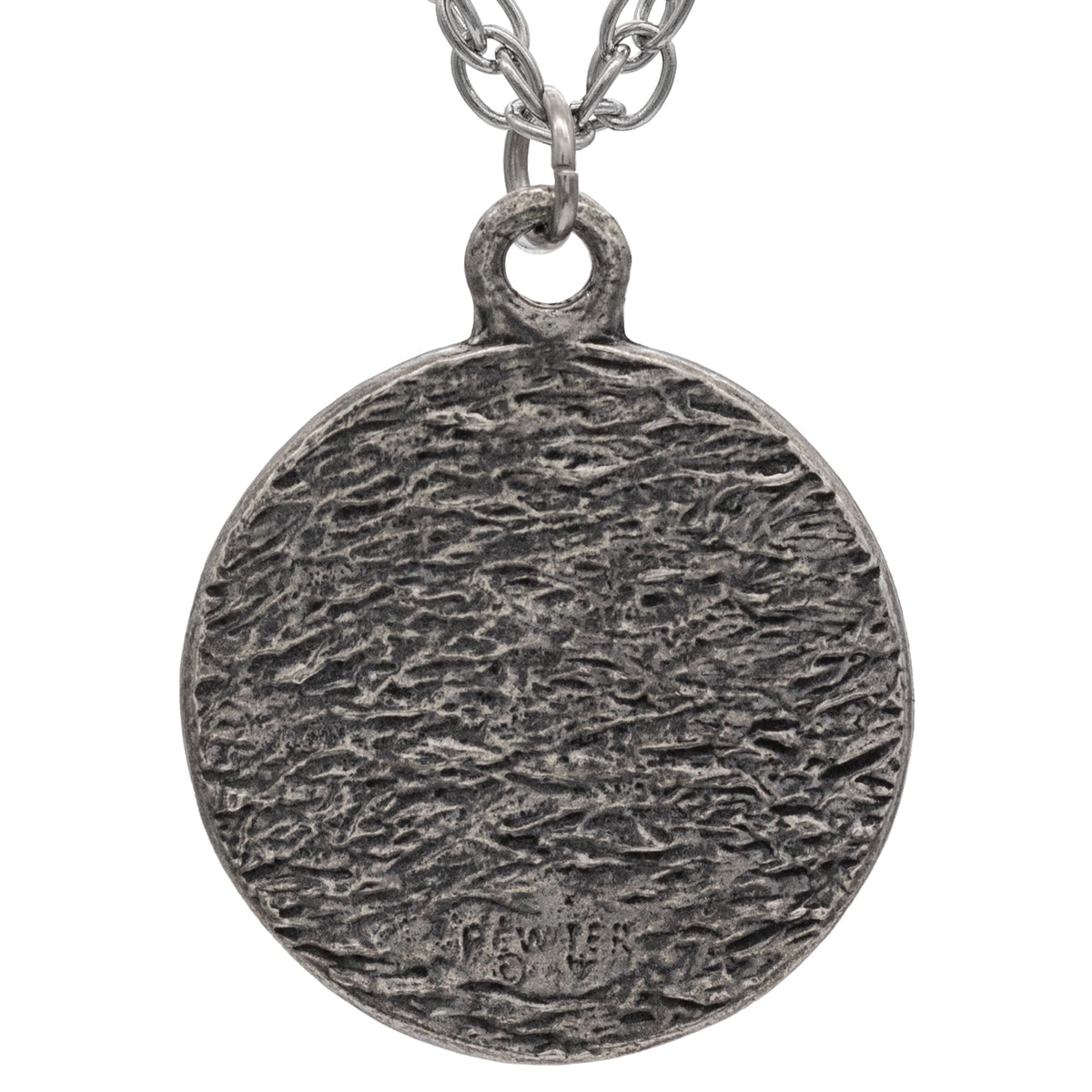 Steel Alphabet Medallion - Pewter – BJS Inc.