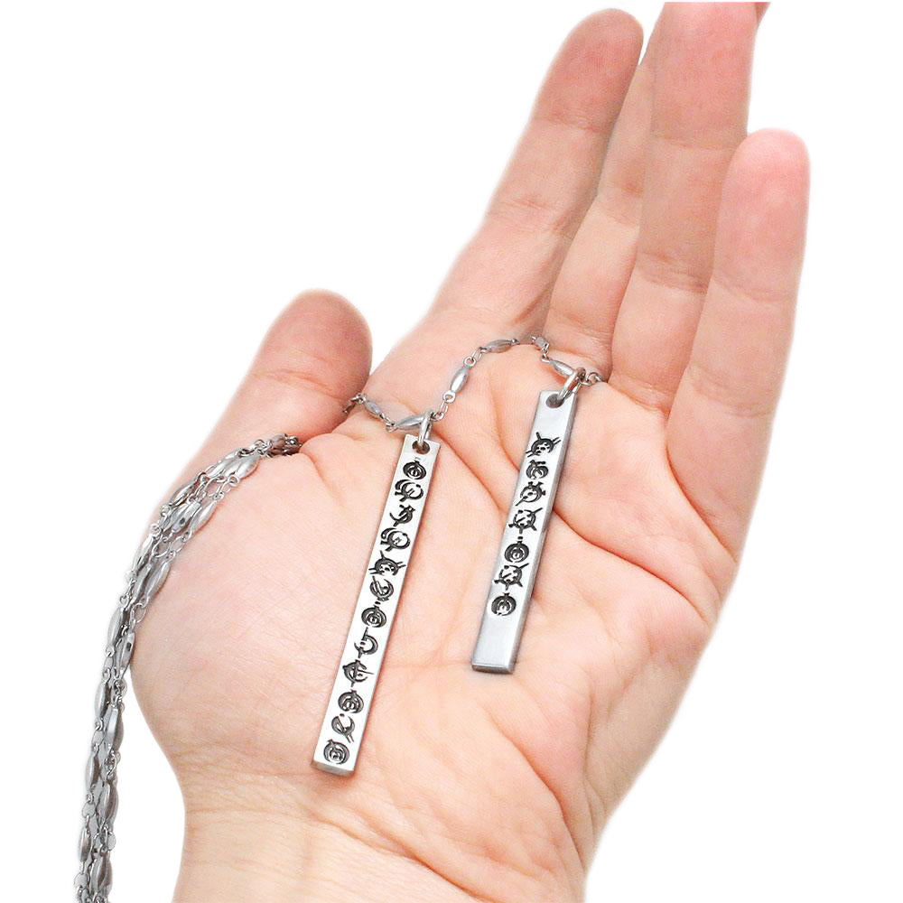 Custom Steel Alphabet Ring from Brandon Sanderson's Mistborn – BJS Inc.