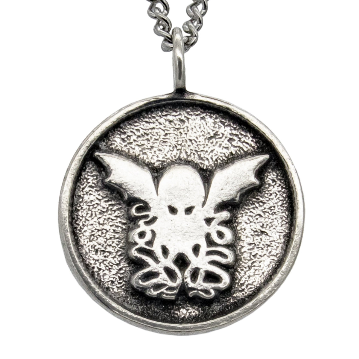 Gold Round Cthulhu Necklace – BJS Inc.